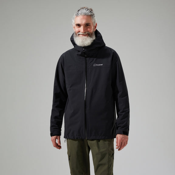 Berghaus Arnaby Hooded Men's Jacket - Black | Towsure Outdoor Store