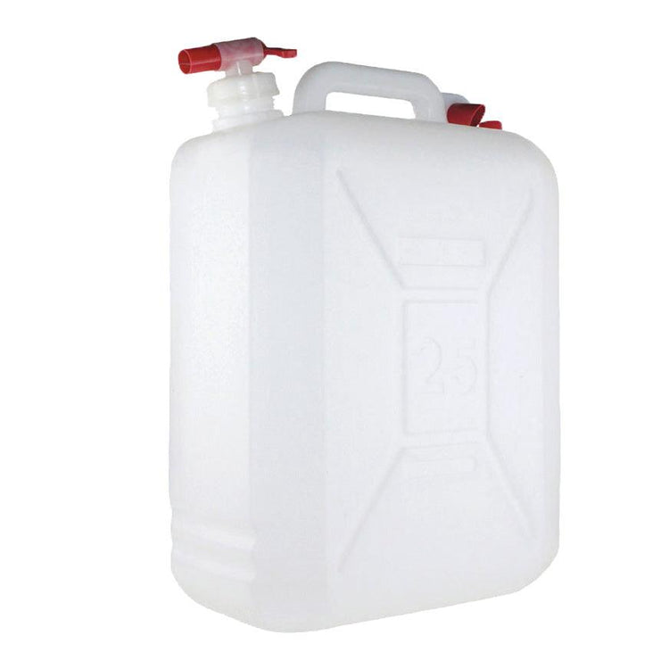 25 Litre Water Container - Water Carrier with Tap