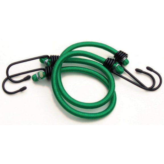 45cm Elastic Bungee Cords With Coated Hooks - Pack Of 2 - Towsure