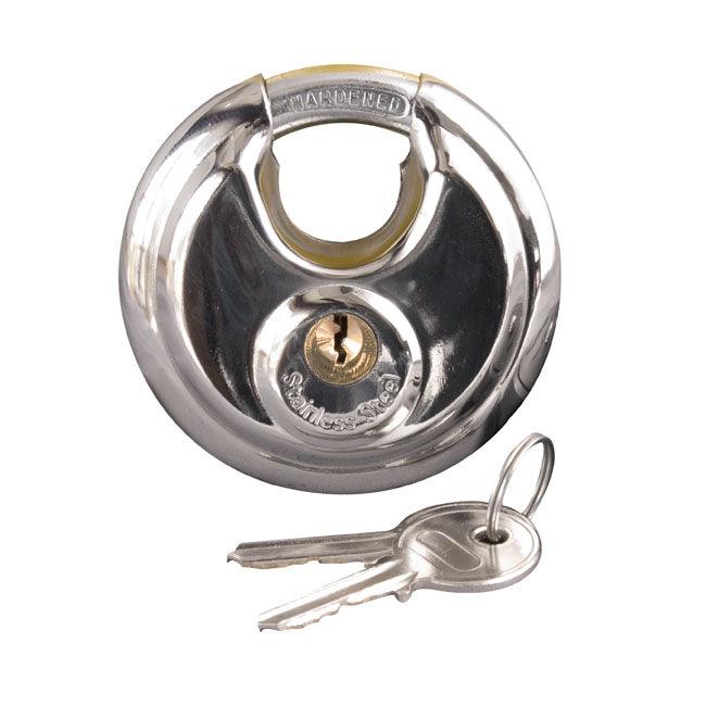 70mm Discus Round Padlock - Towsure