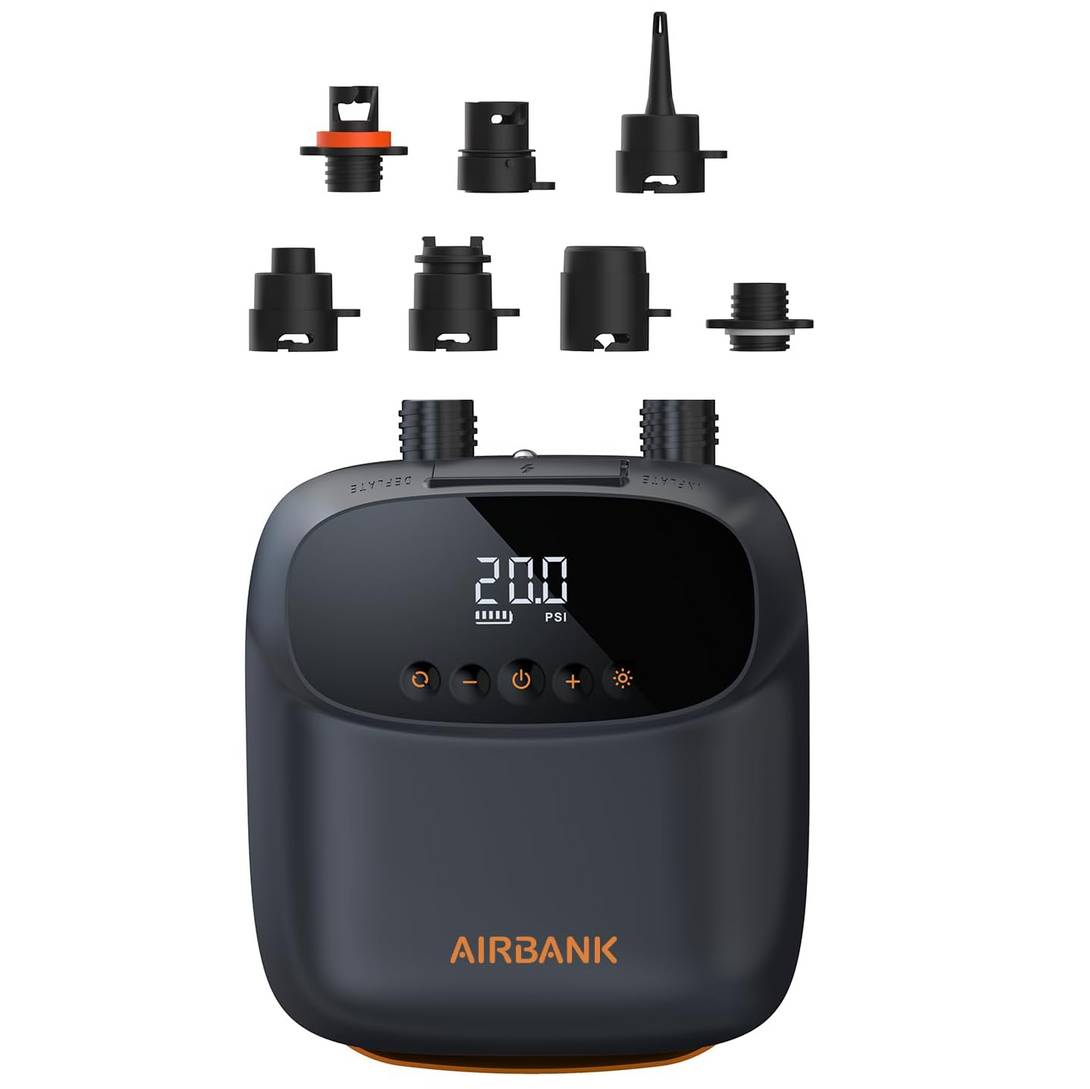 Airbank Puffer Pro Compact Rechargeable Electric Air Awning Pump - Towsure