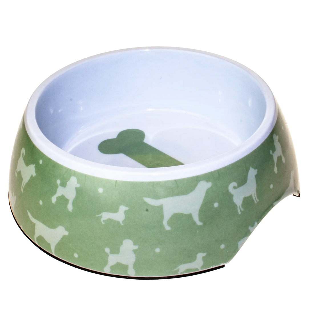Smart Choice Melamine Dog Bowl – Non-Slip, 500ml | Dog-Themed Design