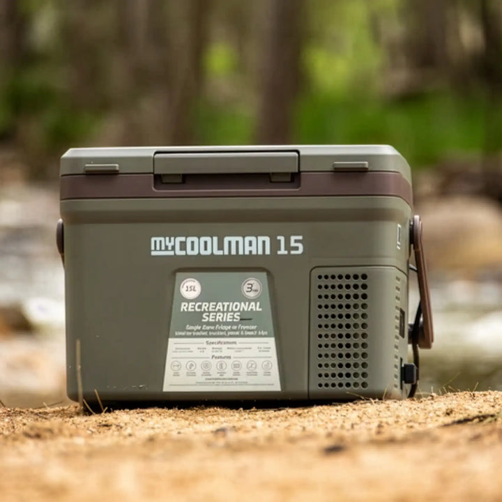 myCOOLMAN 15L Portable Electric Cooler Box | 12/24V & 240V | Bluetooth