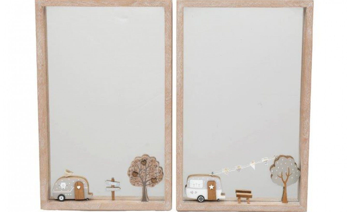 Mirror With Caravan Design - Towsure