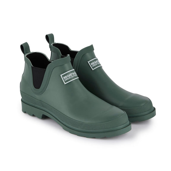 Regatta Women's Harper Low Wellies - Dark Forest Green - Towsure