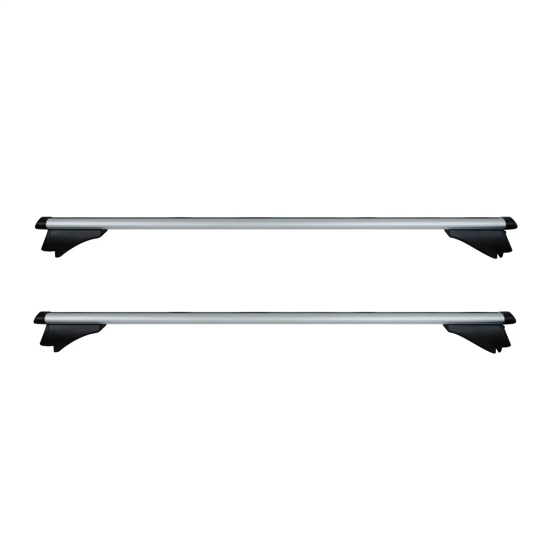 Streetwize 120cm Aluminium Roof Bars for Flush Roof Rails | Towsure UK
