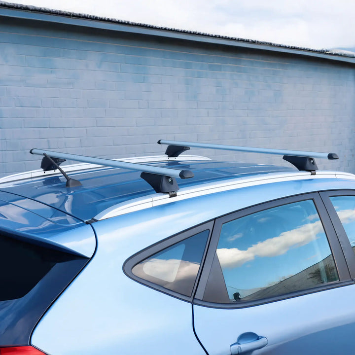Streetwize 120cm Aluminium Roof Bars for Flush Roof Rails | Towsure UK