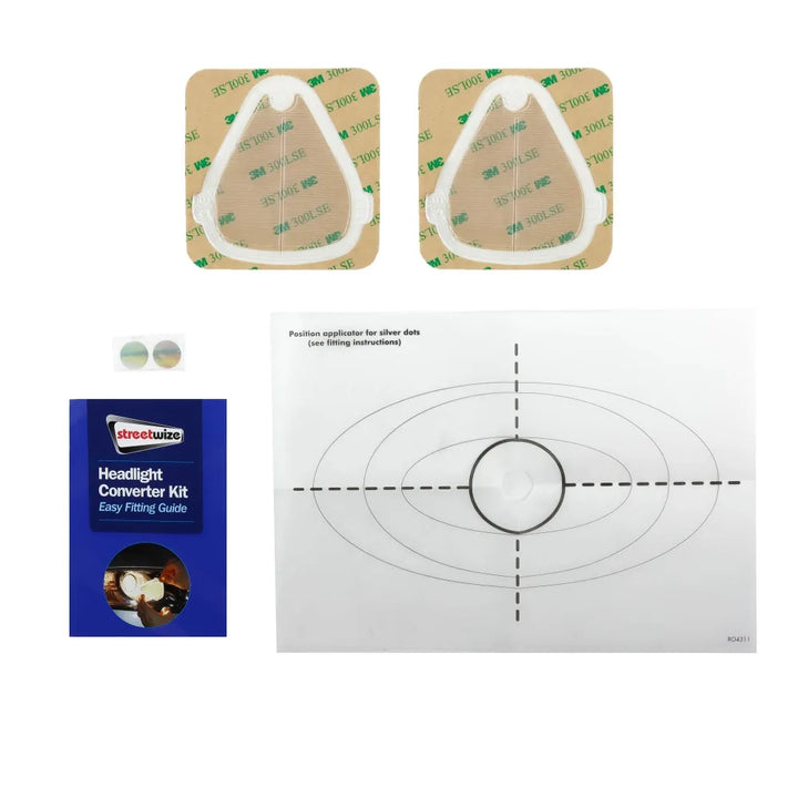 Headlight Converter Kit for EU Travel | Convert Car Headlight Beam