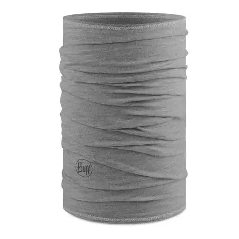 Buff Merino Lightweight Snood - Solid Light Grey