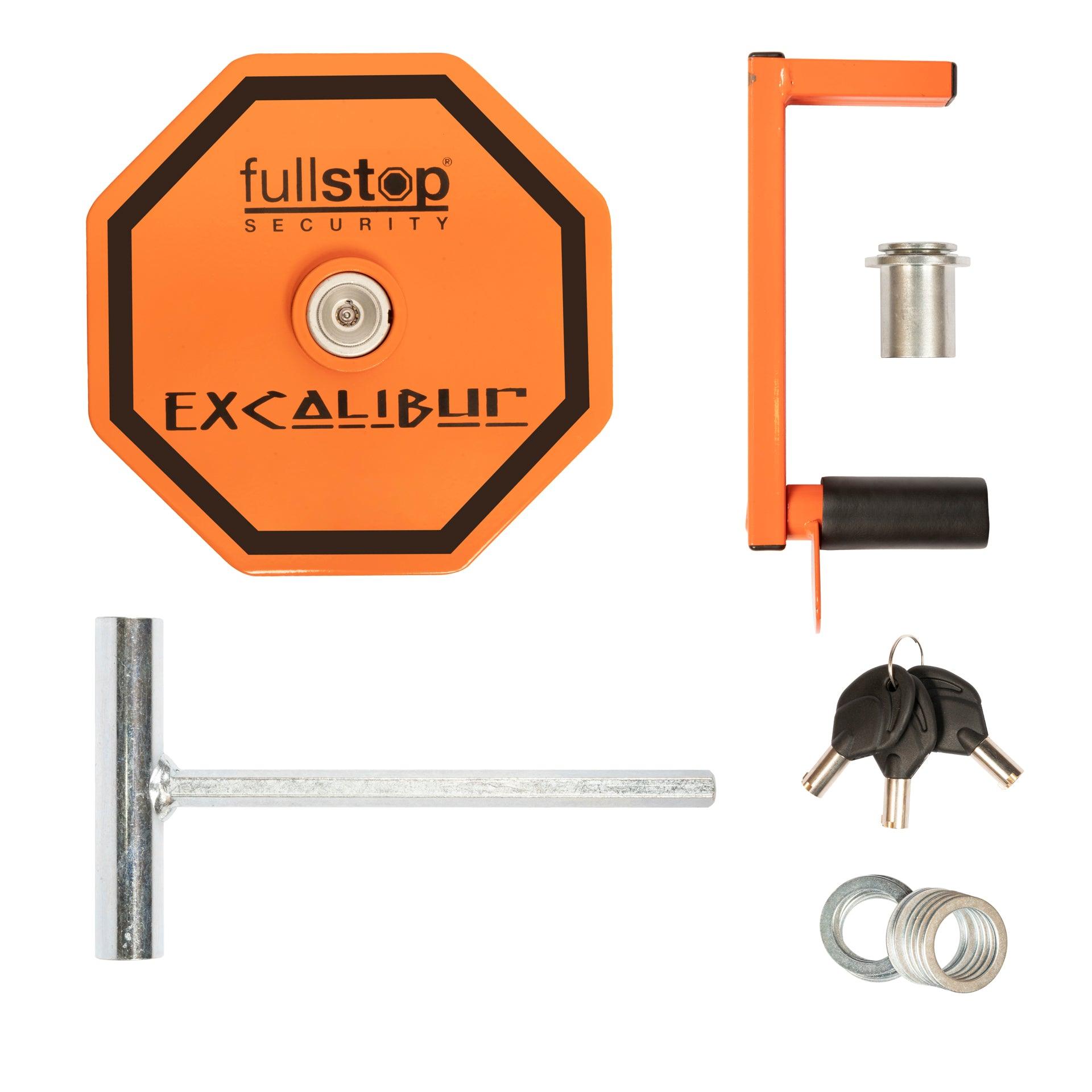 Fullstop Excalibur Alko Wheel Locks | Ultra-Secure | Towsure