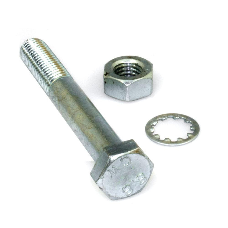 M12 x 90 Bolt with Nut and Shakeproof Washer - Pair