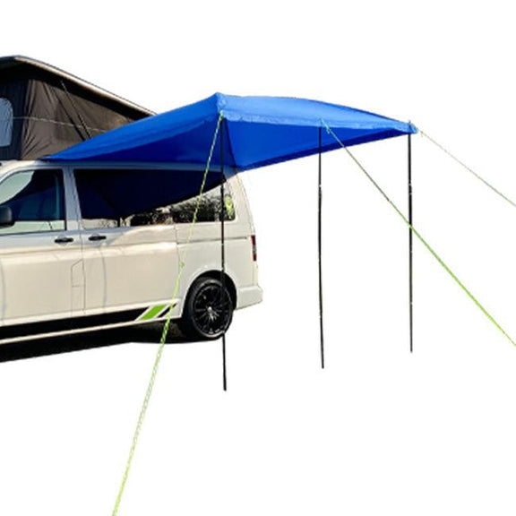 Maypole Caravan and Campervan Sun Canopy Awning 1.6m-2.5m - Blue