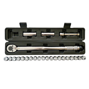 Milenco Caravan Torque Wrench Safety Kit with Wheel Nut Indicators