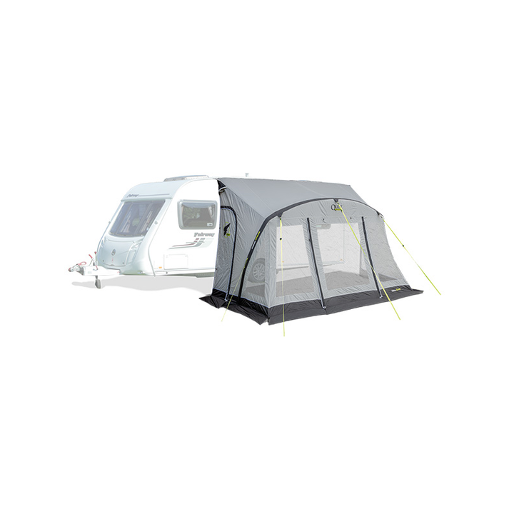 Quest Falcon Air 390 Caravan Porch Awning - Grey - Towsure