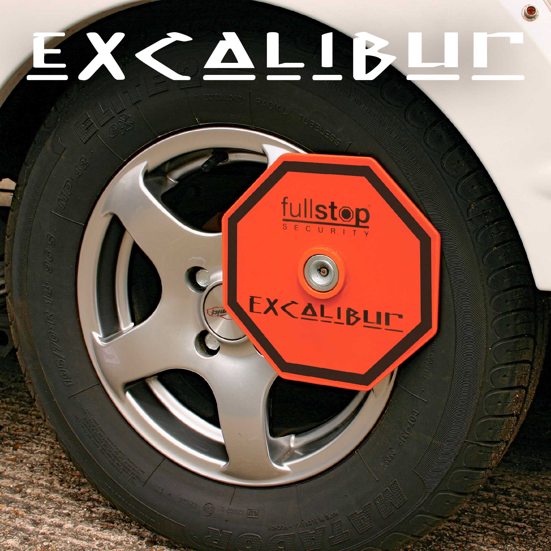 Fullstop Excalibur Alko Wheel Locks | Ultra-Secure | Towsure