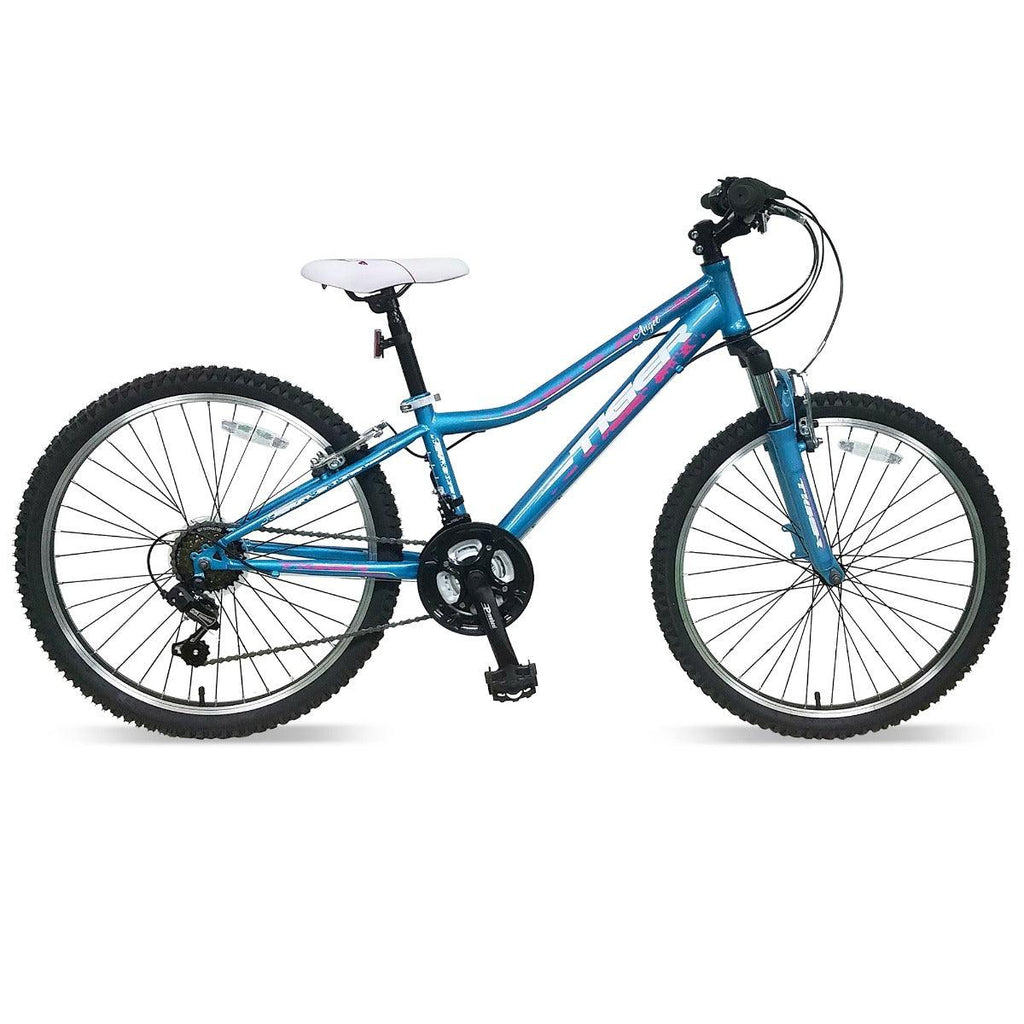 Tiger Angel FS Girls Front Suspension Mountain Bike Spearmint - 24" Wheel