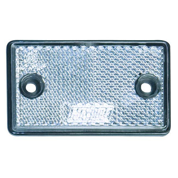Trailer Side Reflector - Oblong White - Towsure